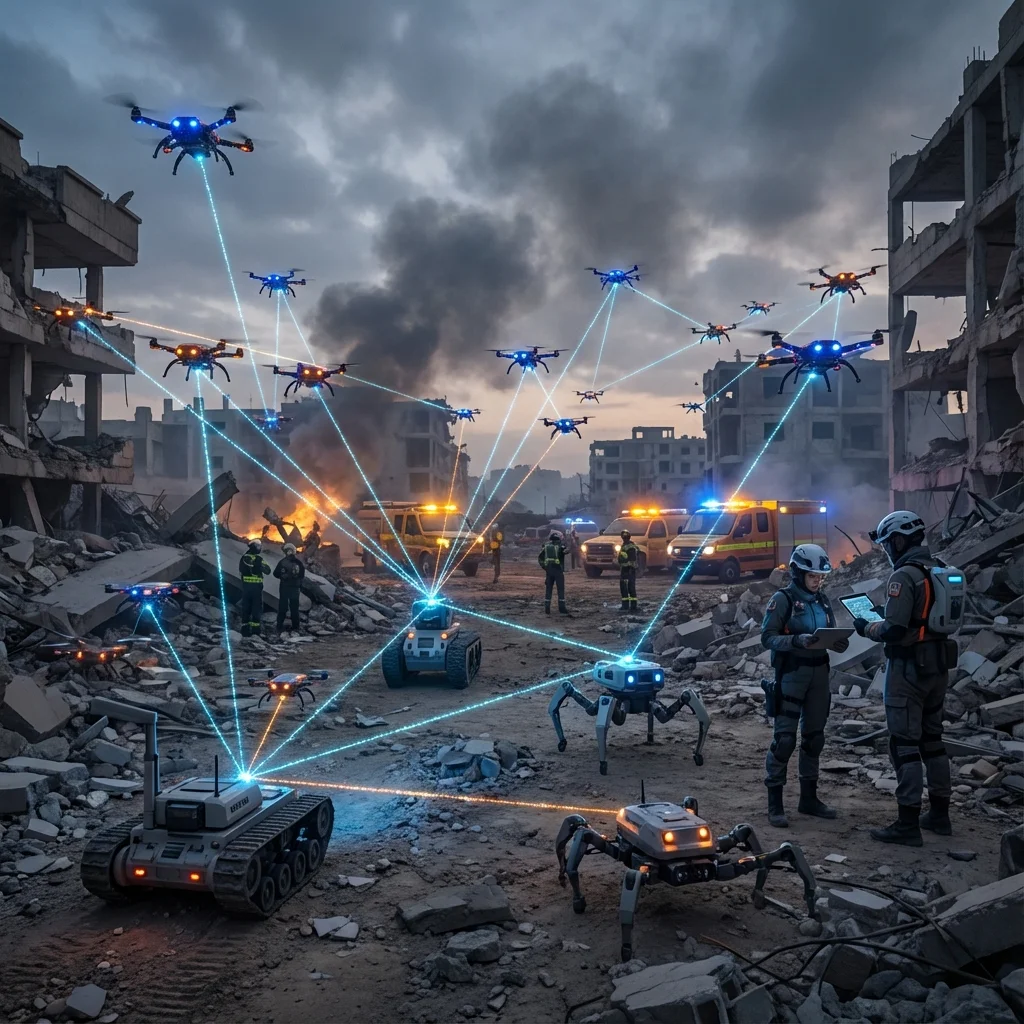 Swarm Robotics Latest Developments 2026: Drone Swarms, Disaster ...